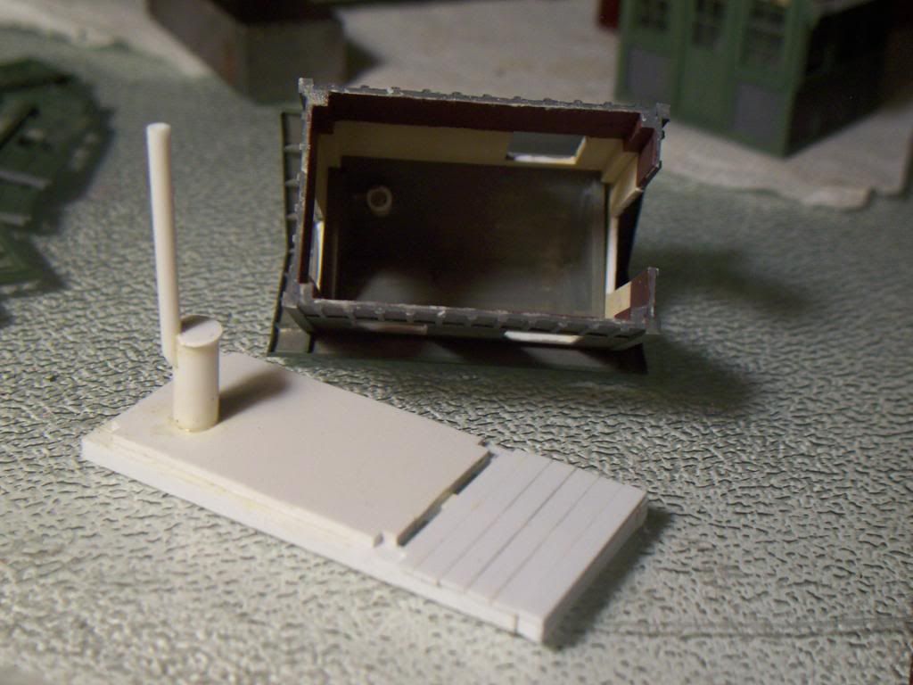 Scratchbuilding a structure with styrene - Layouts and layout building - Trains.com Forums